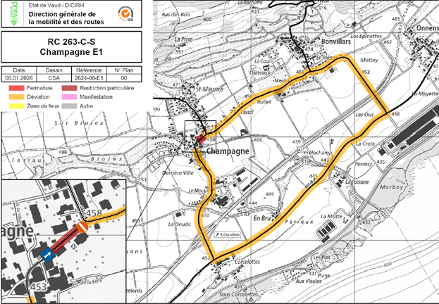 Champagne.ch | Réfection de la Place du Collège et mise en conformité ...